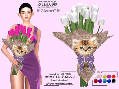 Second Life Marketplace - [ SuXue ] Bouquet Tulip
